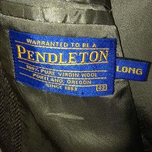 Pendleton | Suits & Blazers | Vintage Pendleton Wool And Suede Western ...